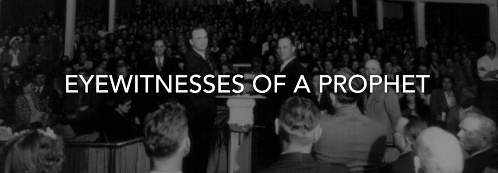 Eyewitnesses – Cloverdale Bibleway